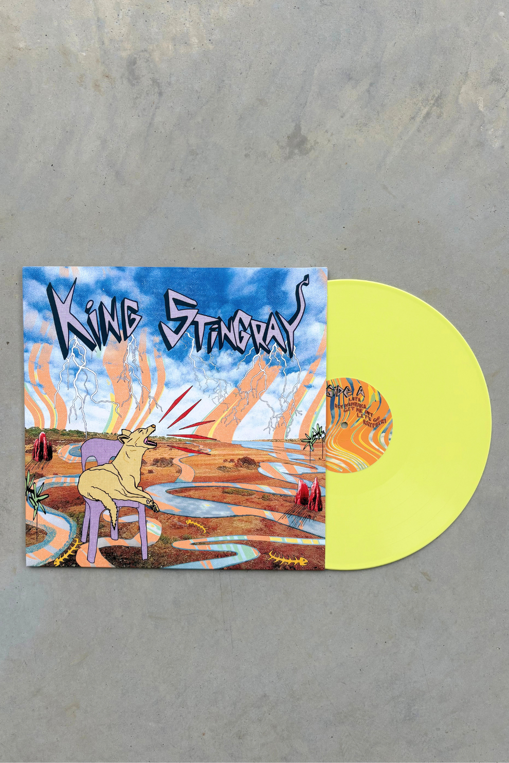 King Stingray - King Stingray (Limited edition yellow vinyl ...